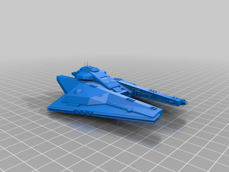 Free STL file Broadside Class Cruiser・3D printer design to download・Cults
