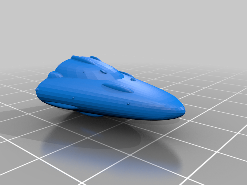 Free STL file Mediator Class Battlecruiser 🛰・3D print design to ...
