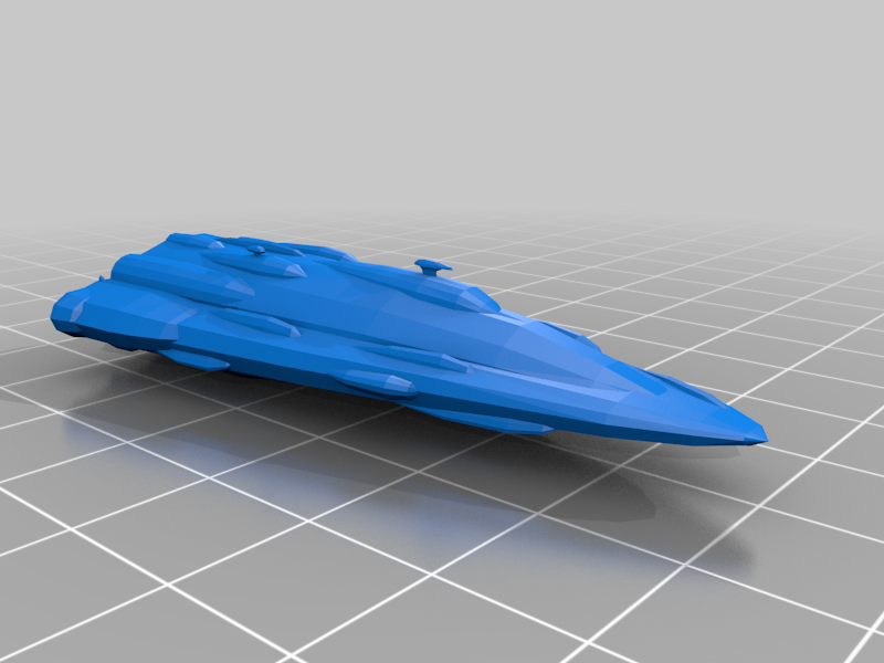 Free STL file MC80 Home One type Star Cruiser ⭐・3D printing template to ...