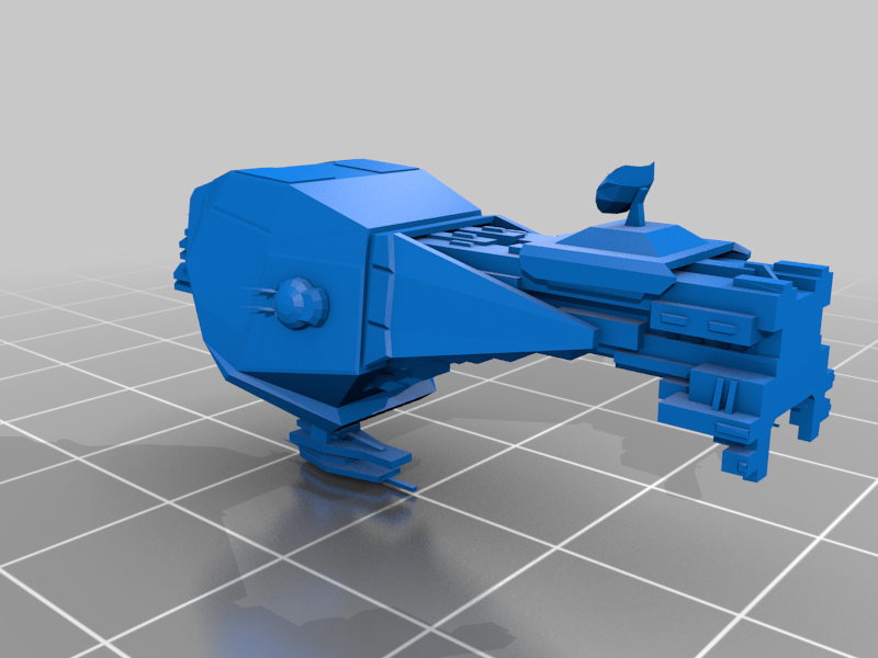Free STL file Neutron Star-class bulk cruiser・3D print object to ...