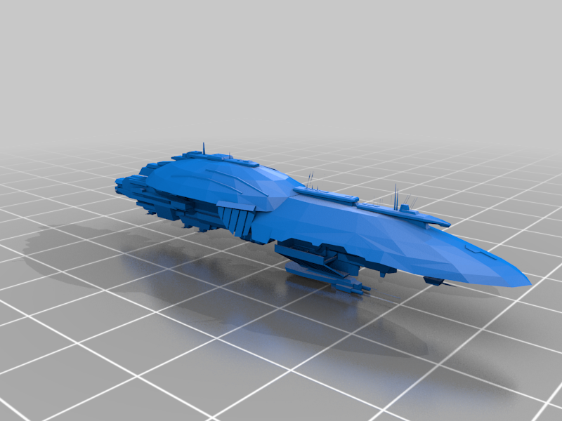 Free STL file Recusant Class Destroyer・3D printing template to download ...