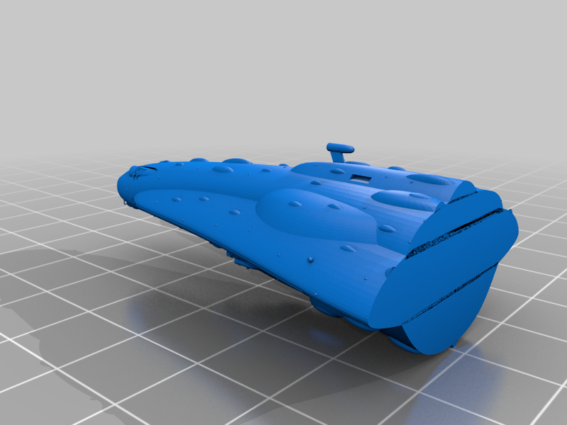 Free STL file Viscount Class Star Defender・3D printing template to ...