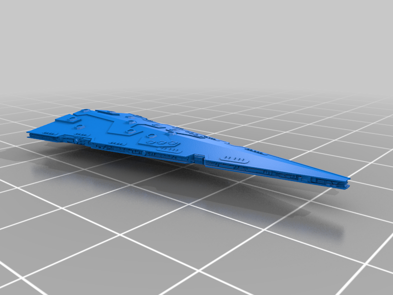 Archivo STL gratis Mandator II Class Star Dreadnaught・Diseño por ...