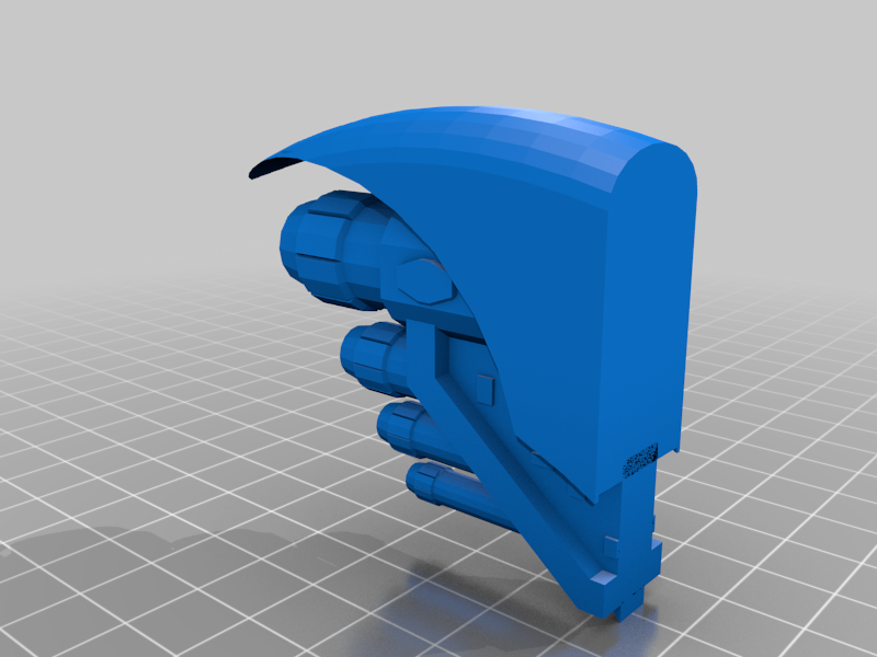 Free STL file Wavecrest Class Frigate・3D print model to download・Cults