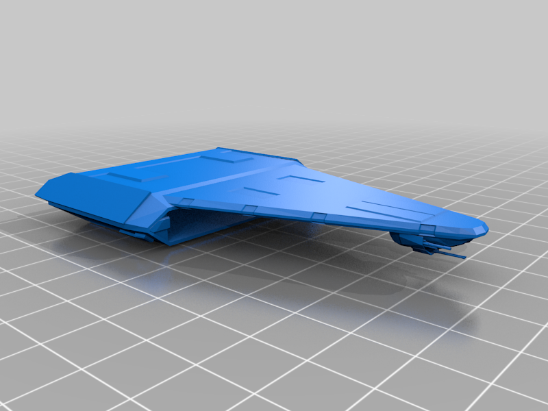 Free STL file Quasar Fire-Class Cruiser Carrier Type I・3D printable ...