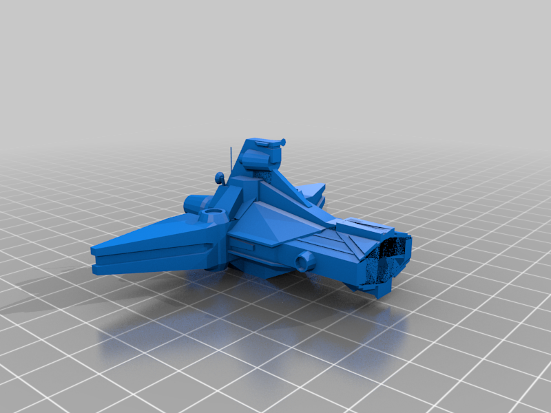 Free STL file Pelta Class Frigate 🚀・3D printable model to download・Cults