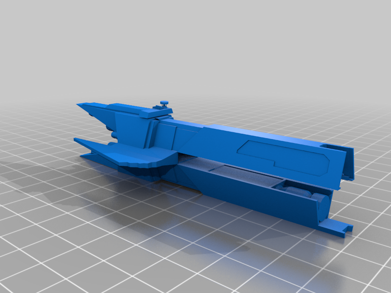 Free STL file Aggressor Class Star Destroyer・3D printable object to ...