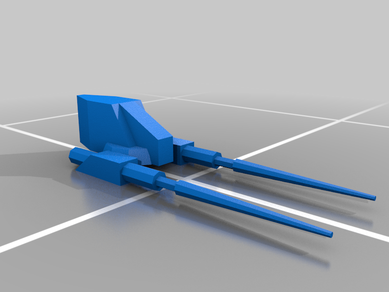 Free STL file Crusader Class Corvette・Model to download and 3D print・Cults