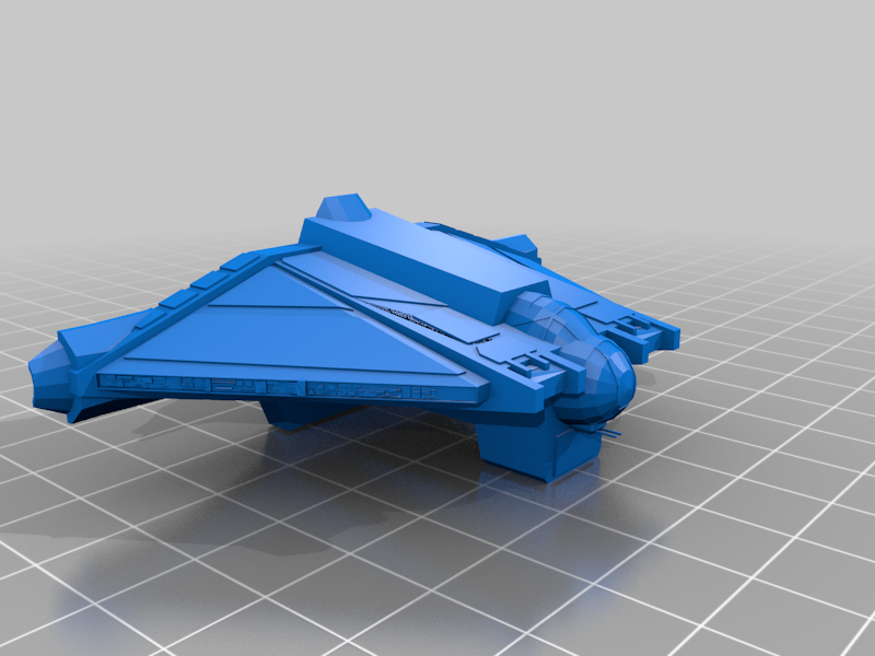 Free STL file VCX-100 Light Freighter 👻・3D print object to download・Cults