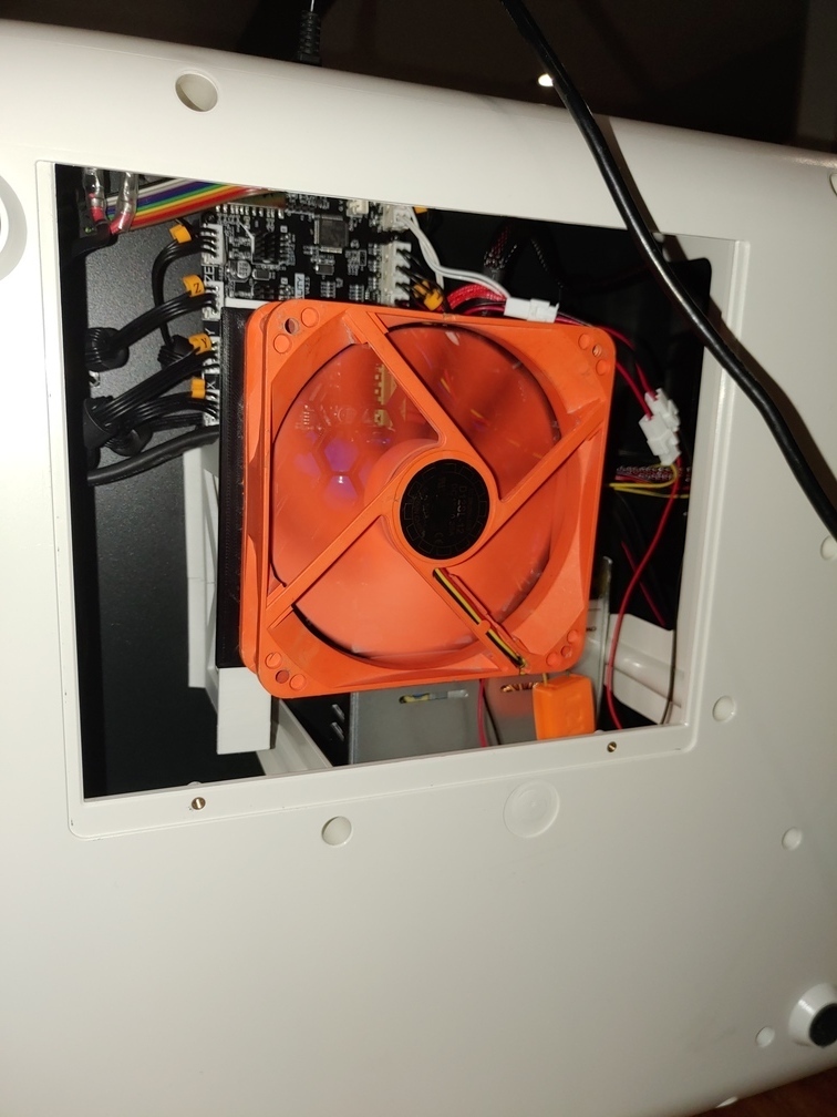Free STL file CR-200B 120mm fan mount・3D printable design to download・Cults