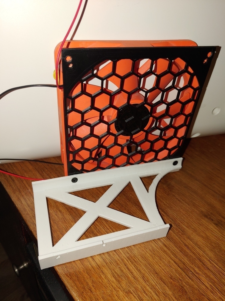 Free STL file CR-200B 120mm fan mount・3D printable design to download・Cults