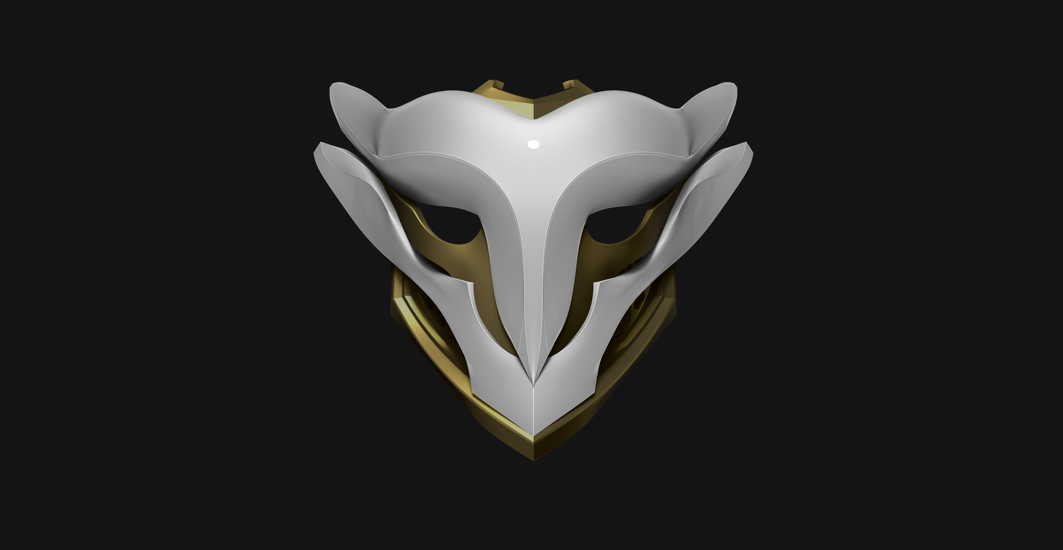 OBJ file Ekko Mask・3D print design to download・Cults