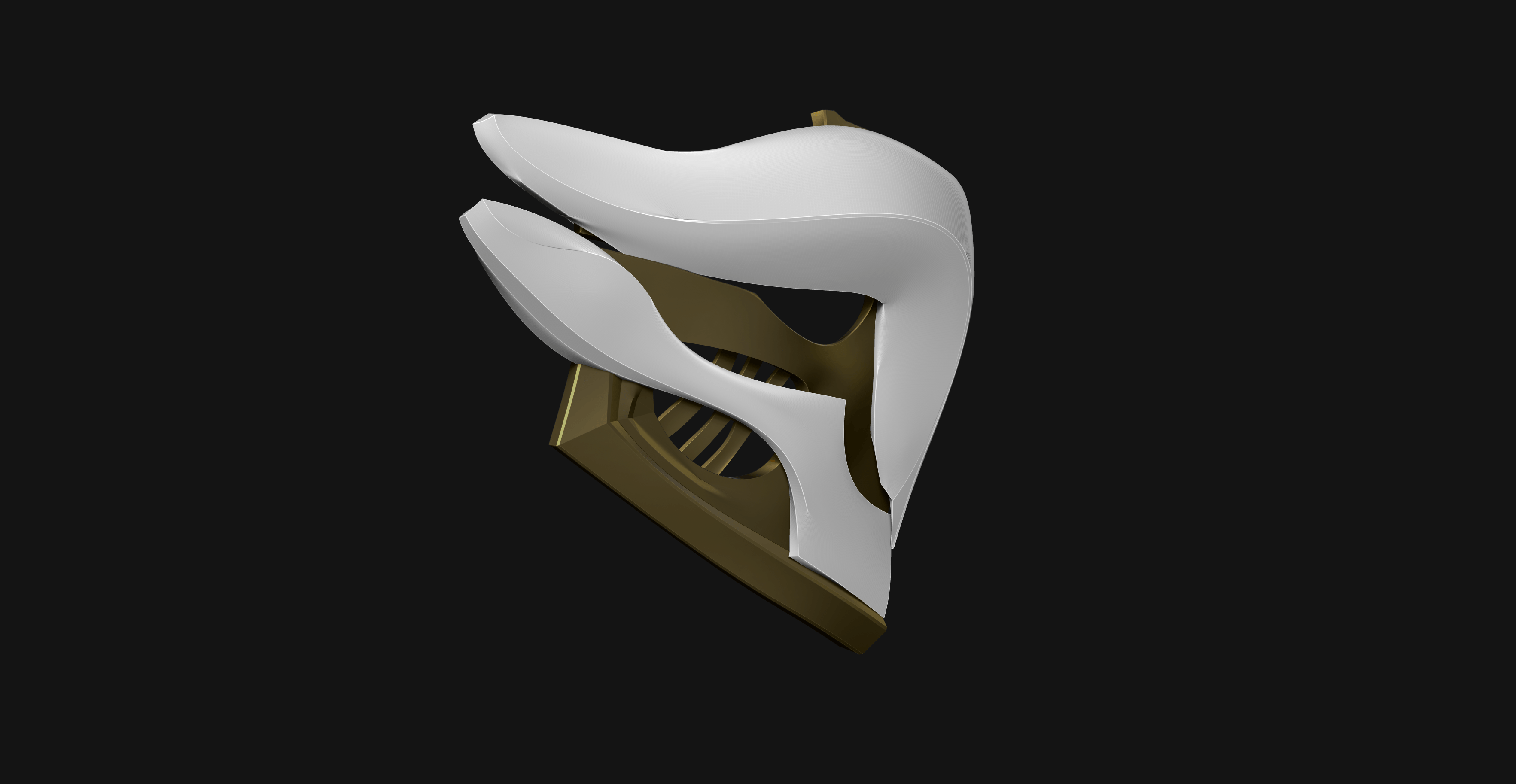 OBJ file Ekko Mask・3D print design to download・Cults