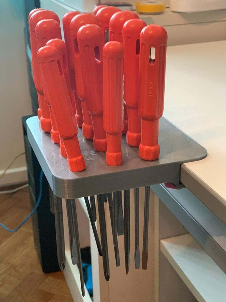Free STL file Screwdrivers holder 🪛・3D printing model to download・Cults
