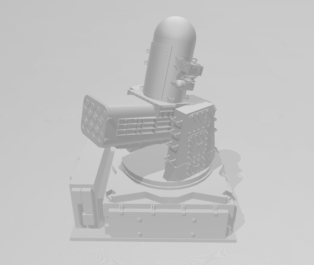 Archivo STL SeaRAM - CIWS (SISTEMA DE ARMAS DE CERCA) 🎲・Diseño de ...