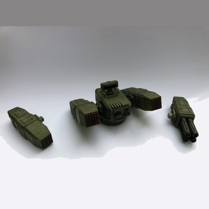STL-Datei GroundTurret - Rocket Pod Launcher / Gatling Turret 🚀・3D ...