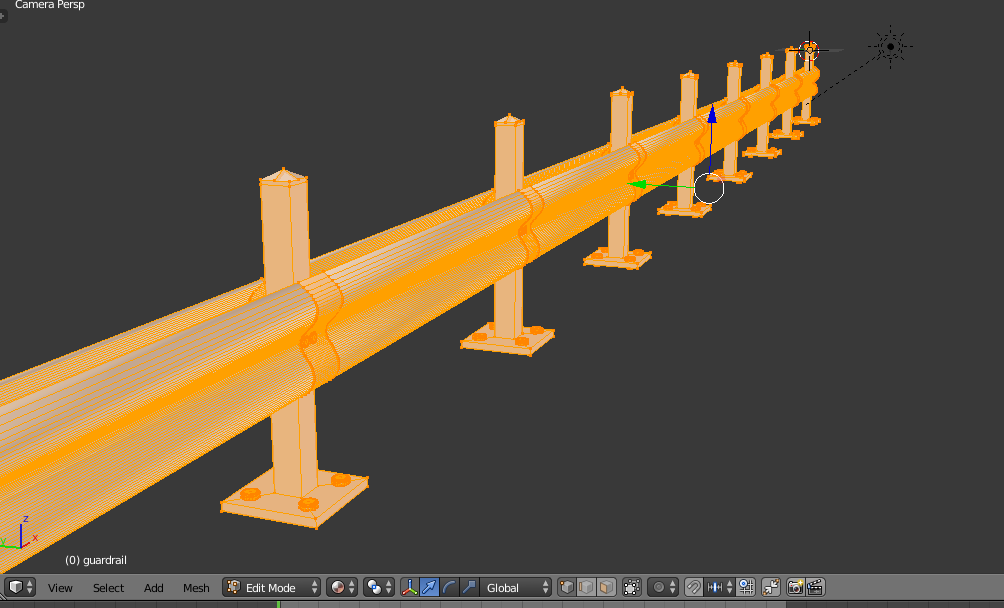 STL file Road Safety Barrier guard rail 3D・Model to download and 3D ...
