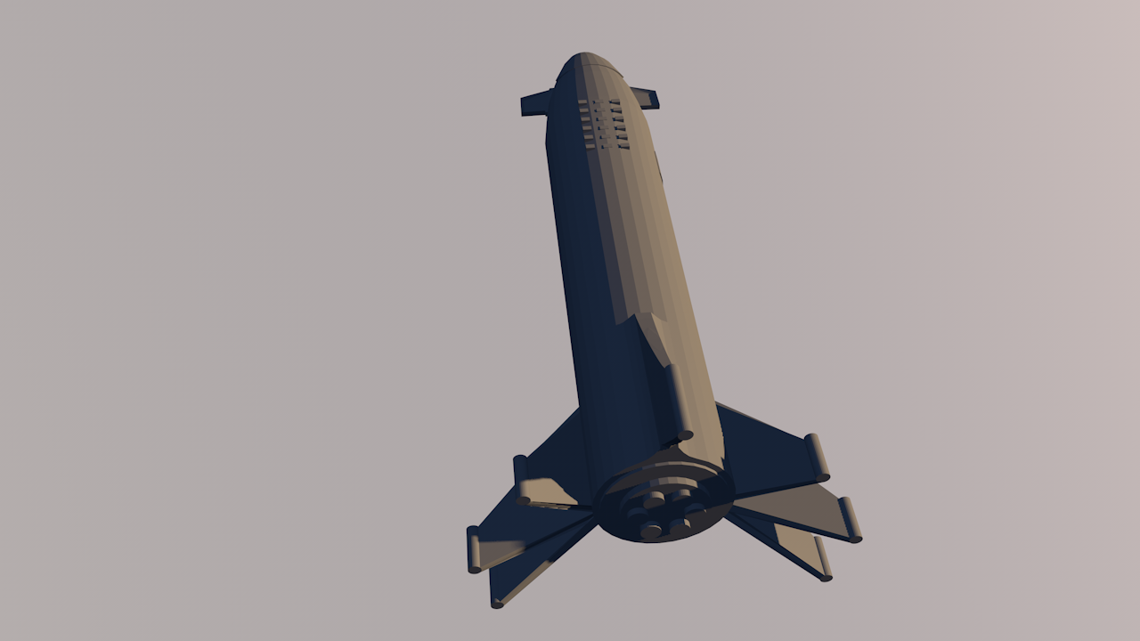 Free STL file Simple spaceship 🚀・3D printable object to download・Cults