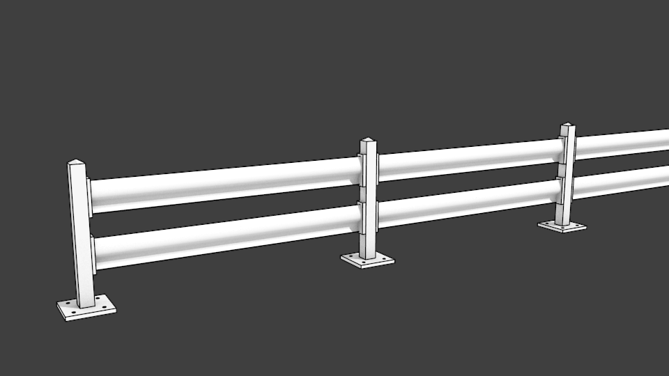 STL file Guardrail bikers protect 3D・3D print object to download・Cults