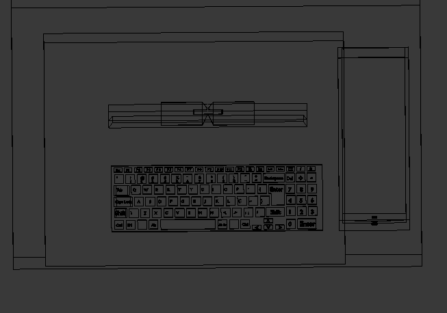 Free STL file Simple 3D or 2D computer・3D print object to download・Cults