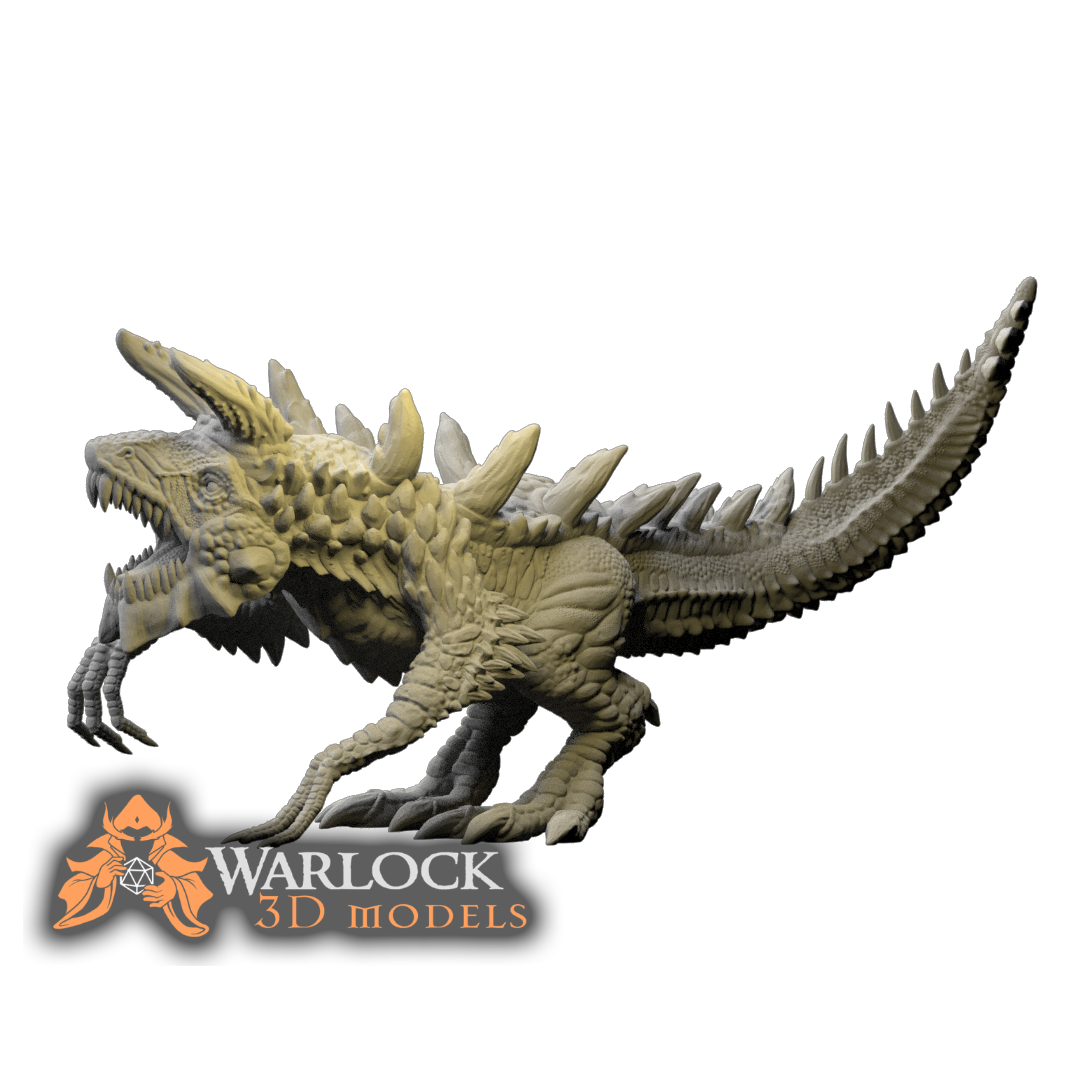 3D file Tarrasque- The world eater 🗺️・3D printer model to download・Cults