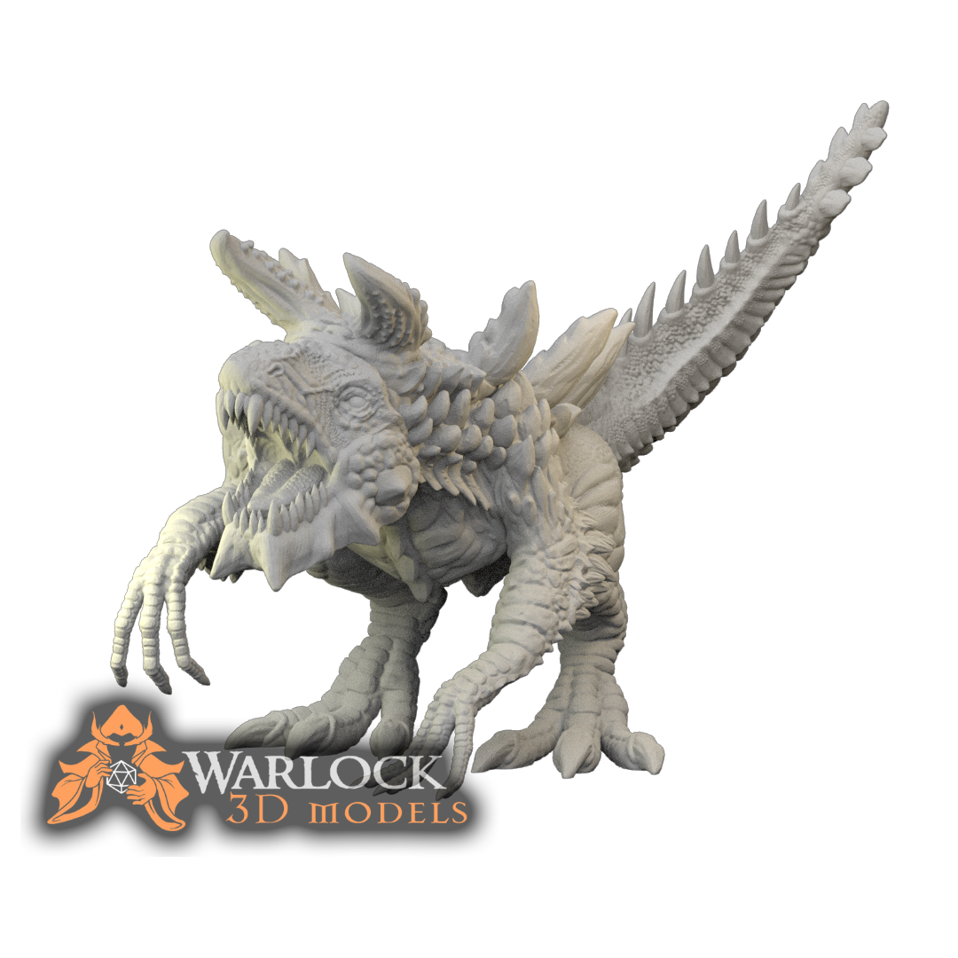 3D file Tarrasque- The world eater 🗺️・3D printer model to download・Cults