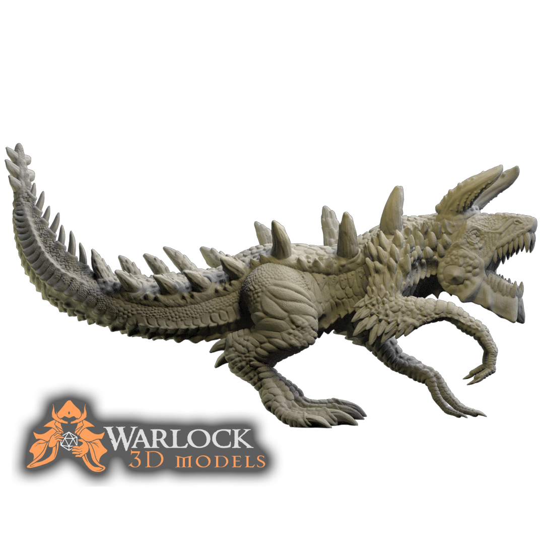 3D file Tarrasque- The world eater 🗺️・3D printer model to download・Cults