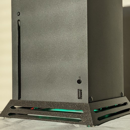 Download free STL file Xbox Series X base station with LEDs • Design to ...