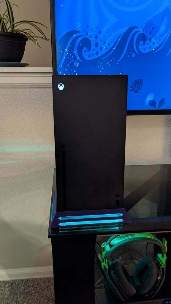 Free STL file Xbox Series X base station w/ LEDs・3D printer model to ...