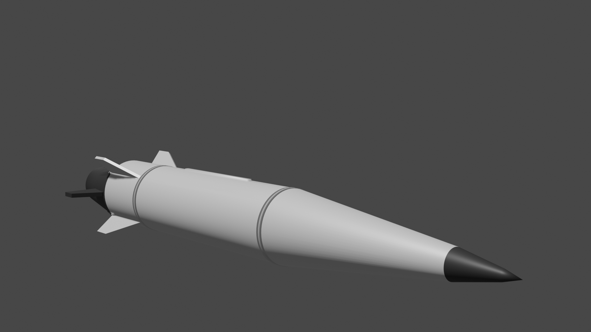 STL file Kh-47m2 Hypersonic Missile - 3D Model (STL, OBJ, FBX)・3D ...