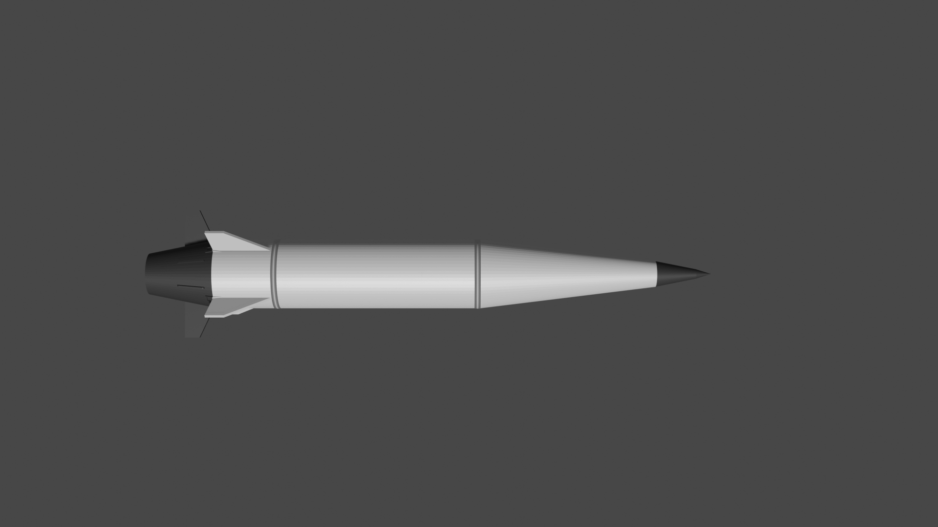 STL file Kh-47m2 Hypersonic Missile - 3D Model (STL, OBJ, FBX)・3D ...