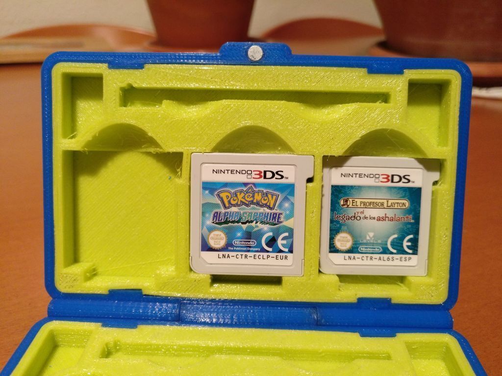 Free STL file 3ds cartridge holder (3ds case) 🎮・3D print model to ...