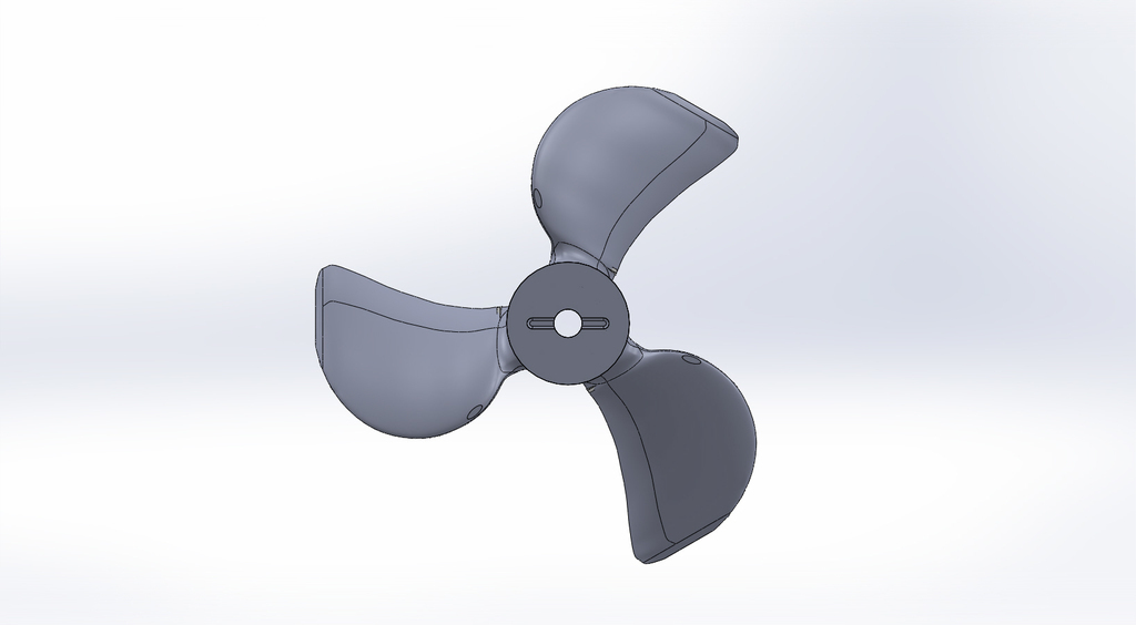 Free 3D file Propellor for efoil, 143mm・3D printer model to download・Cults