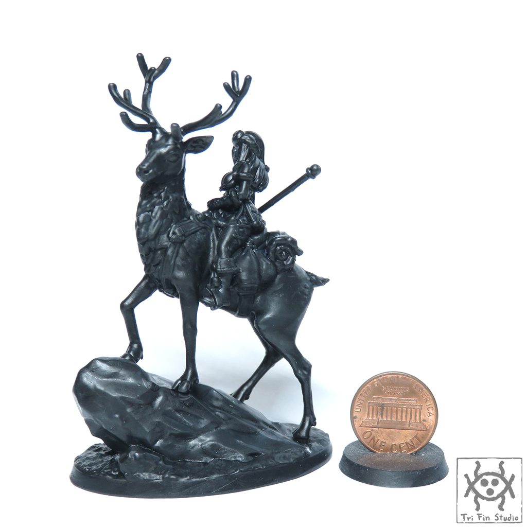 STL file Stag rider・3D printable model to download・Cults