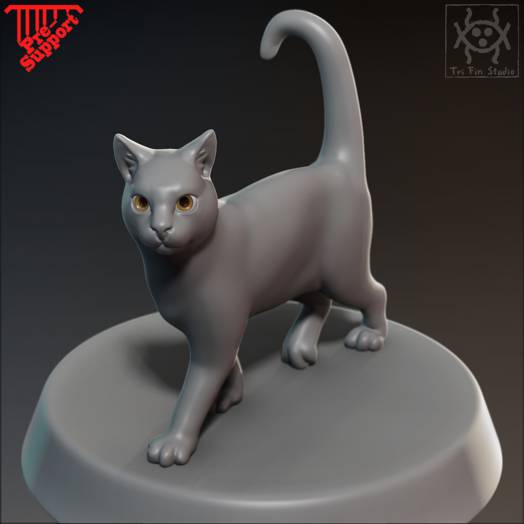 Download STL file Companion Cats pack • 3D printer design ・ Cults