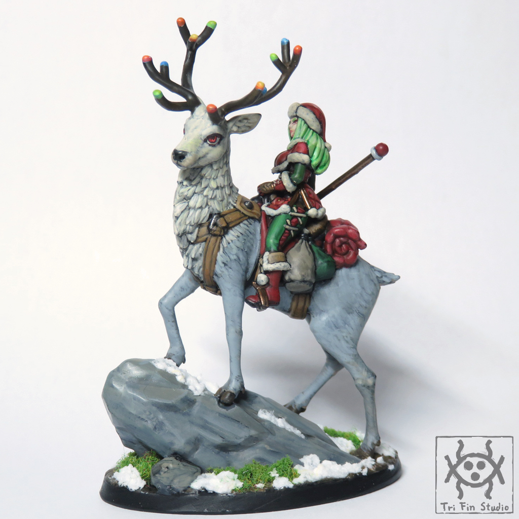 STL file Stag rider・3D printable model to download・Cults