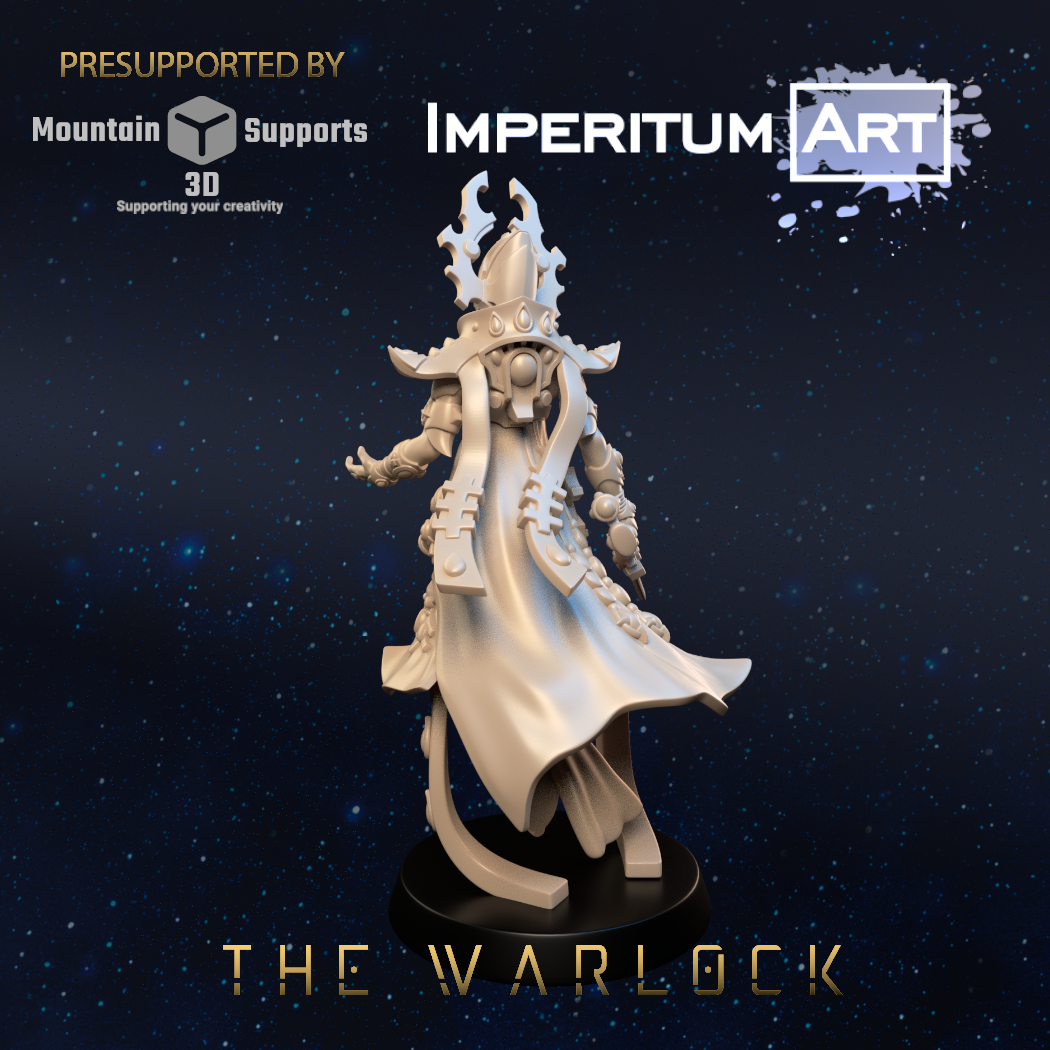 3D file The Warlock ⚔・3D printing template to download・Cults