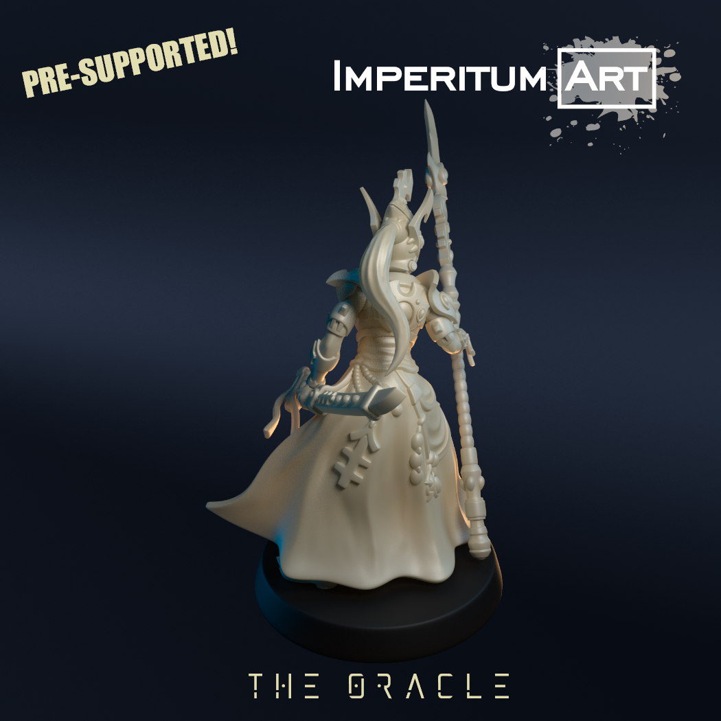 3D file The Oracle ⚔・3D printable design to download・Cults