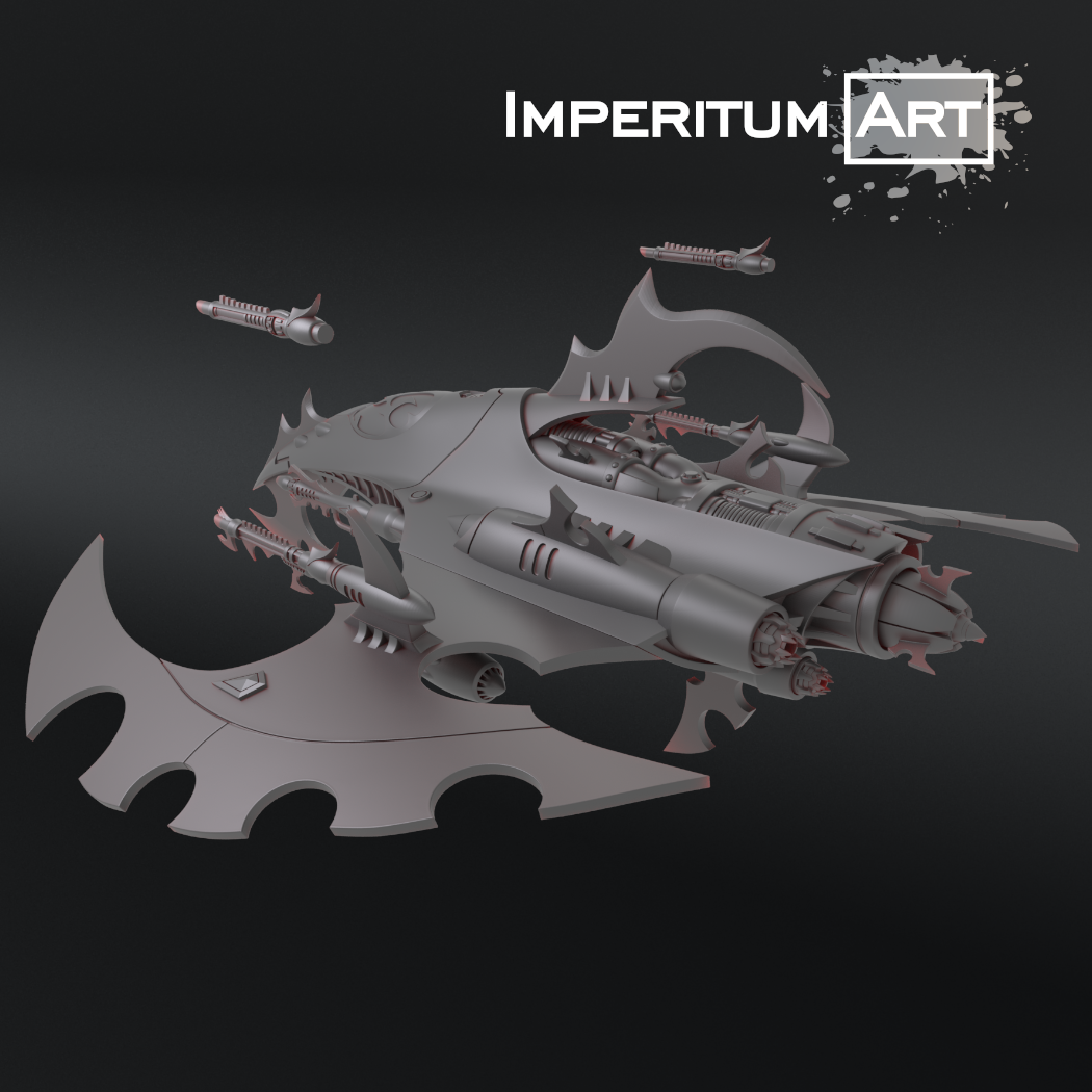 3D file Dark elves Jet ⚔・3D printing template to download・Cults