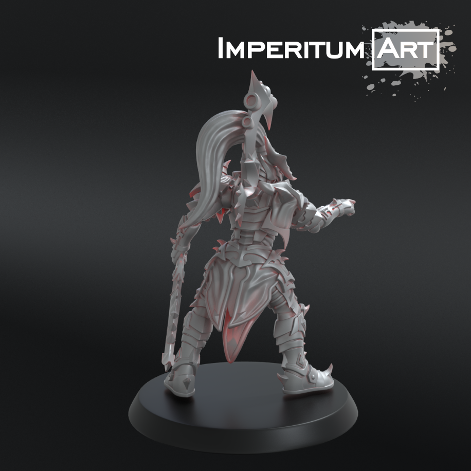 3D file Dark Elf Overlord 🧝・3D printable model to download・Cults