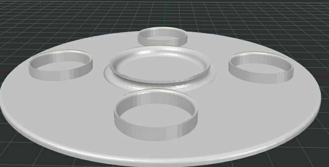 Free 3D file paint palette・3D printer model to download・Cults