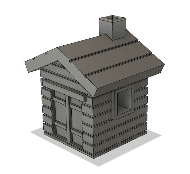 STL file Miniature hut・3D printer model to download・Cults