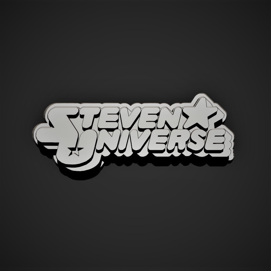 Fichier OBJ Logo Steven Universe・Plan à imprimer en 3D à télécharger・Cults
