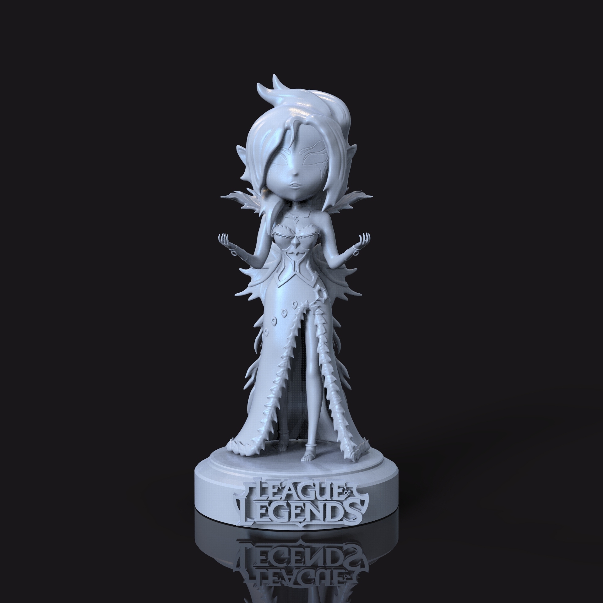 3D file Morgana Chibi・3D print model to download・Cults