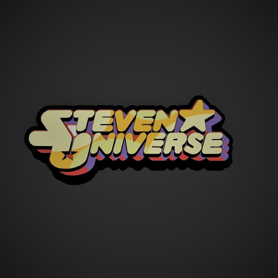 OBJ file Steven Universe Logo・3D printer model to download・Cults