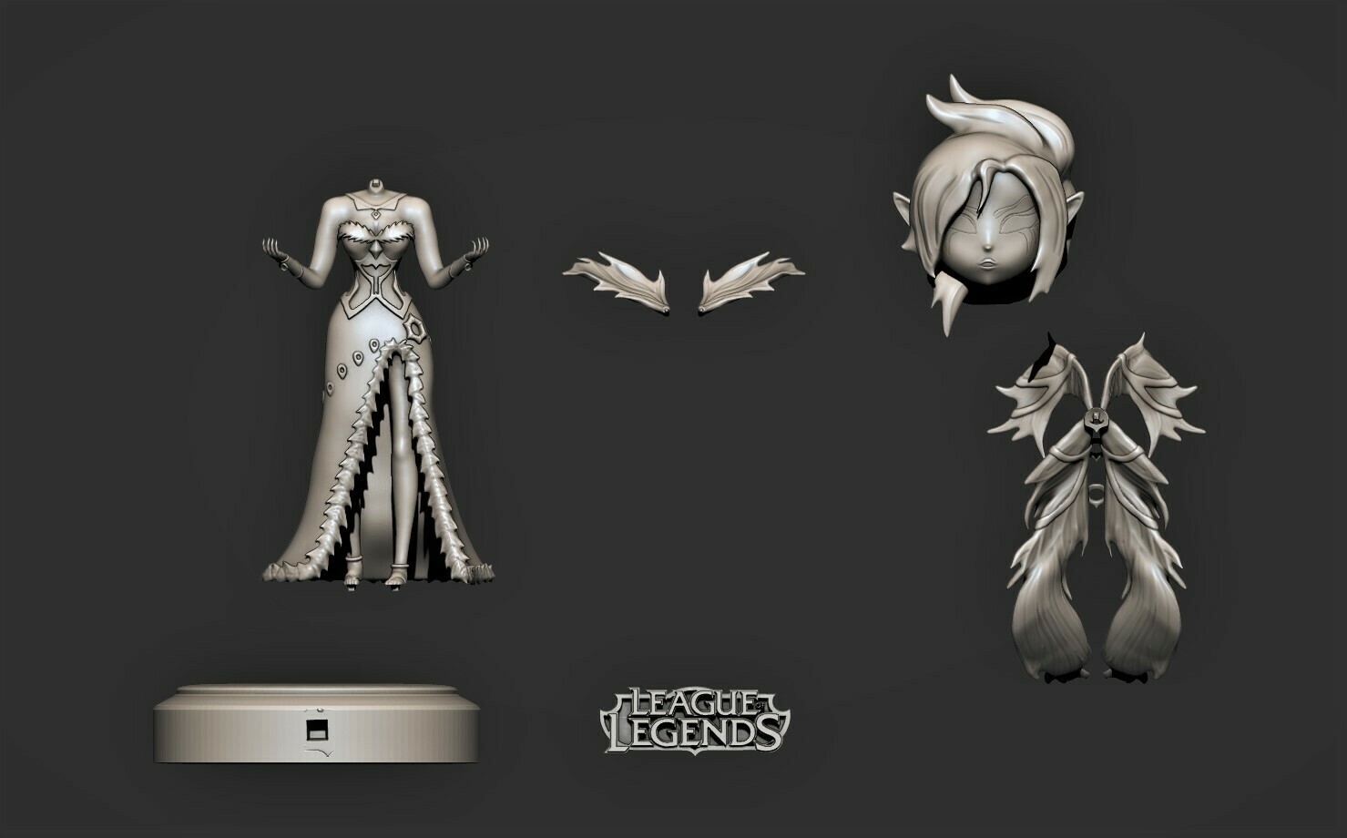 3D file Morgana Chibi・3D print model to download・Cults