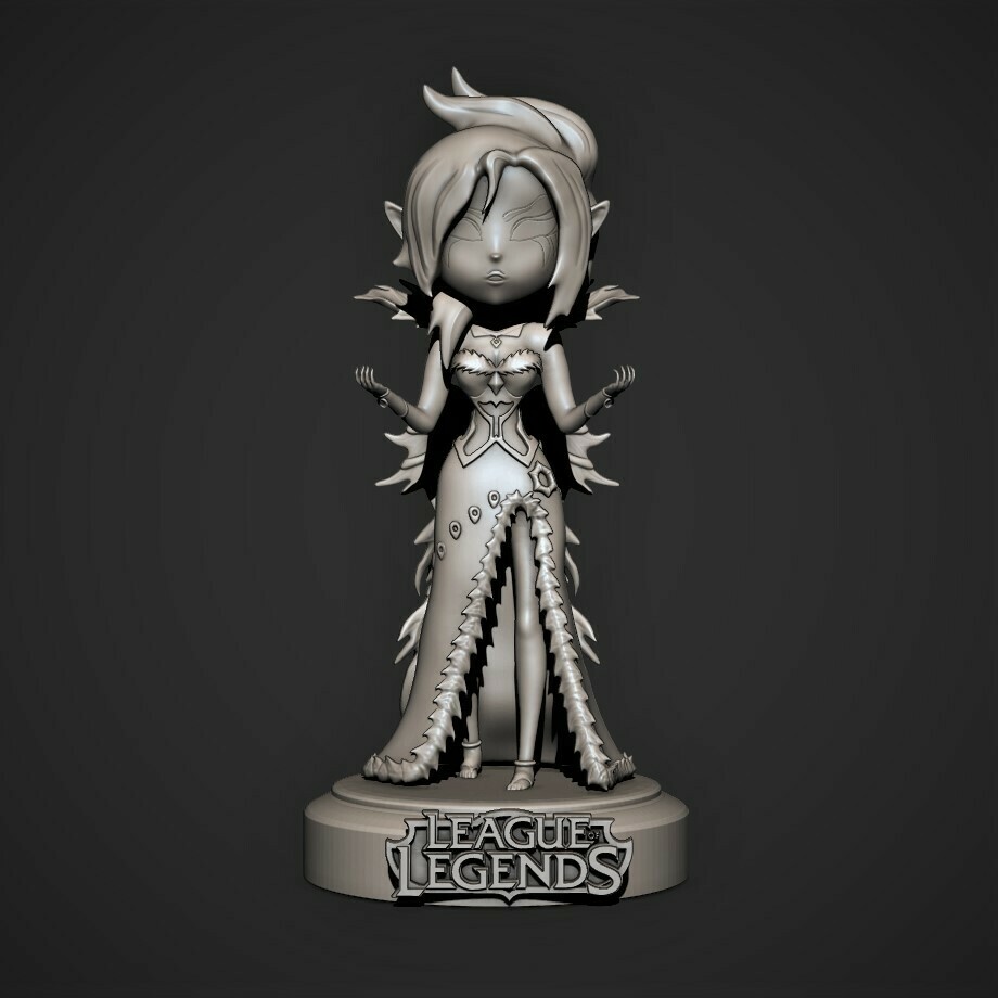 3D file Morgana Chibi・3D print model to download・Cults