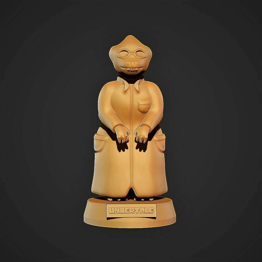 3D file Alphys Undertale・3D printing idea to download・Cults
