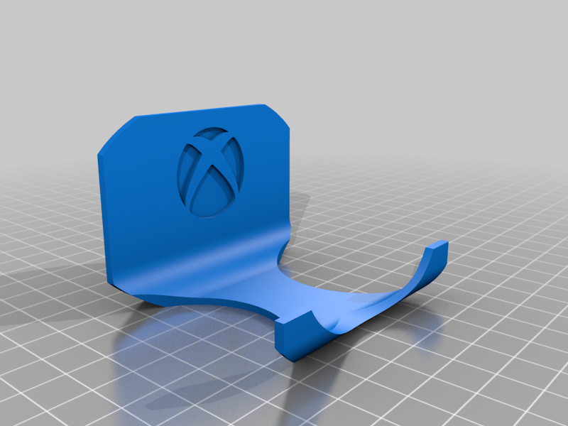 Free STL file Controller Wall Mount with Logos・3D printable design to ...