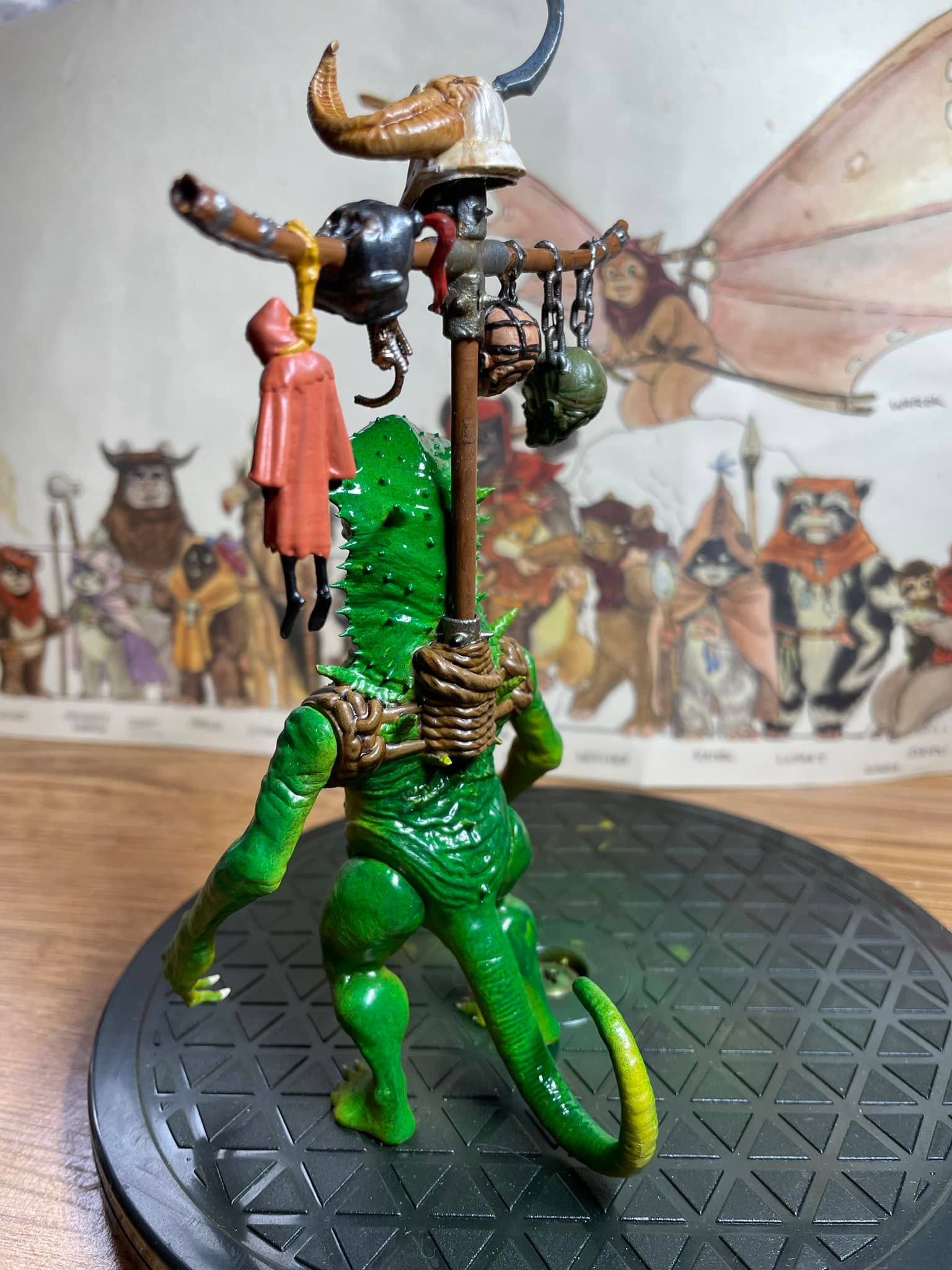 Распечатать в формате 3D работу STARWARS AMANI HUNTER 3D ACTION FIGURE ...